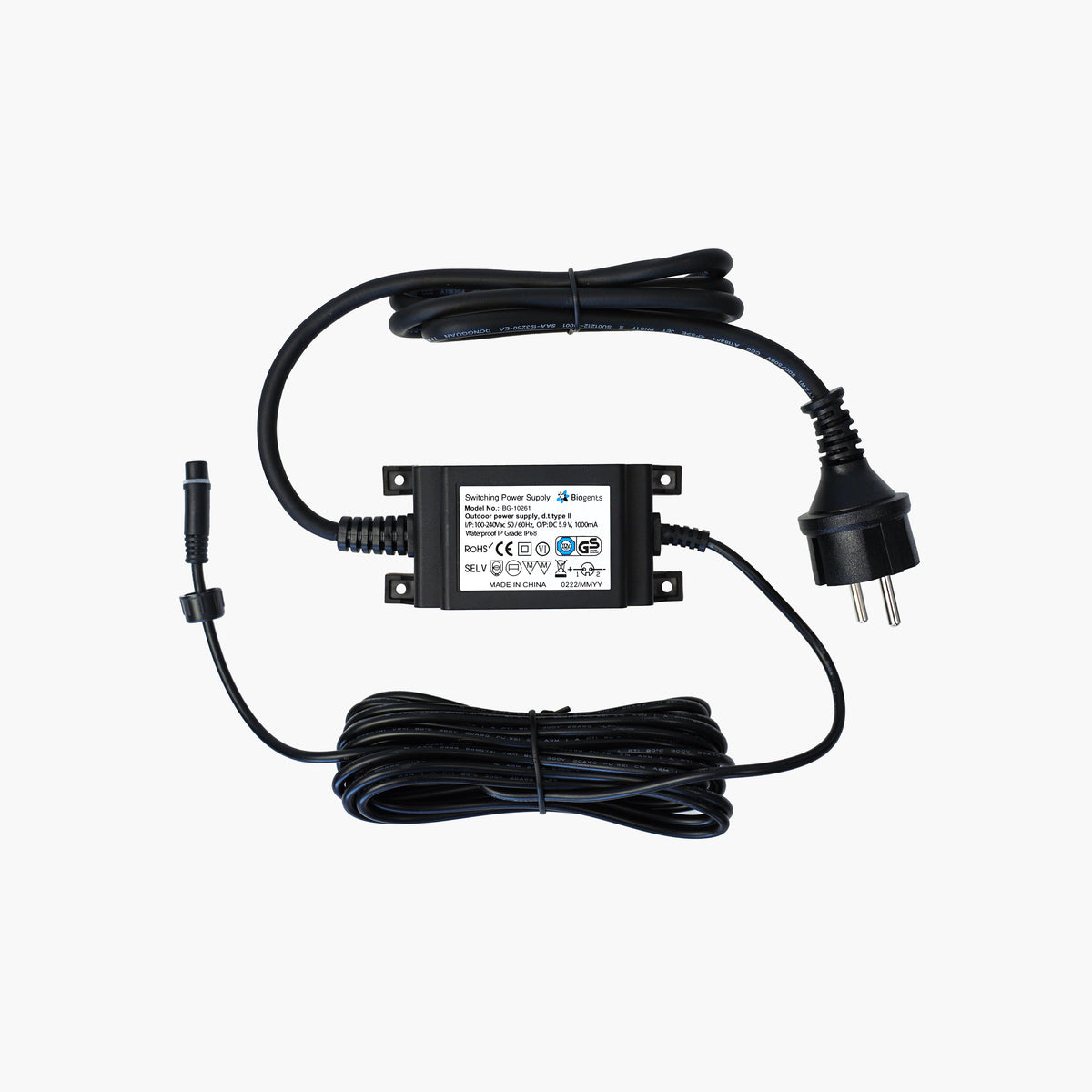 Outdoor Power Supply for BG-Pro & BG-Protector, EU, 6V | Biogents ...